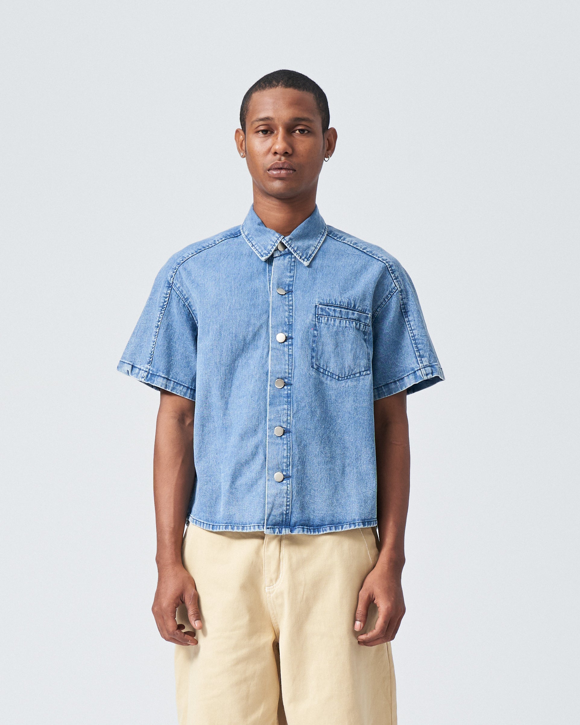 Angie Denim Shirt – 3MONGKIS